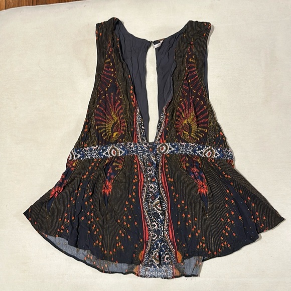 Free People | Tops | Free People Low Cut Tank | Poshmark
